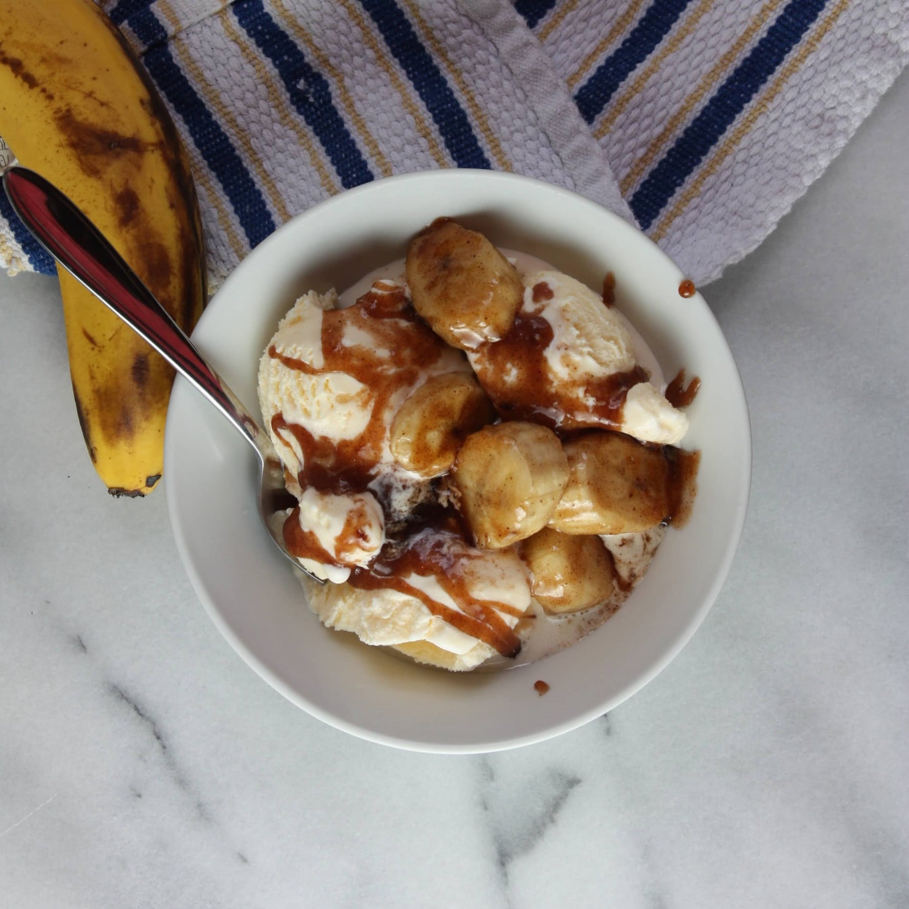 Bananas Foster with Cookie Vanilla Extract & Cooks Vanilla
