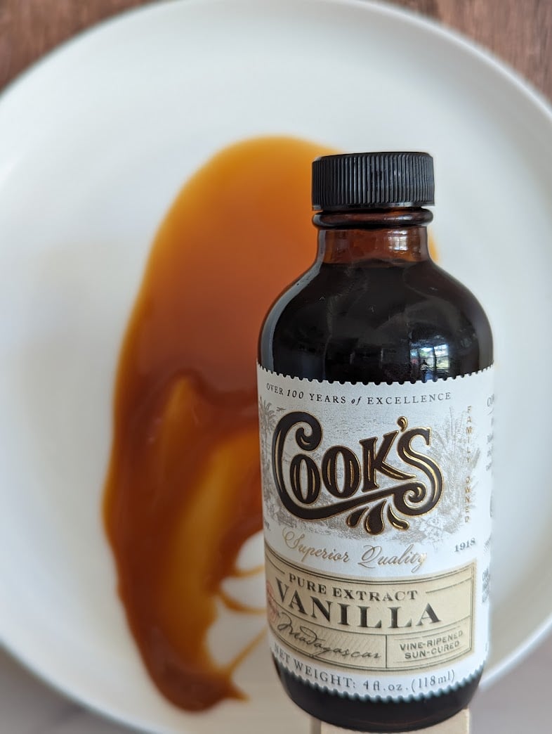 Best Caramel Sauce & Cooks Vanilla