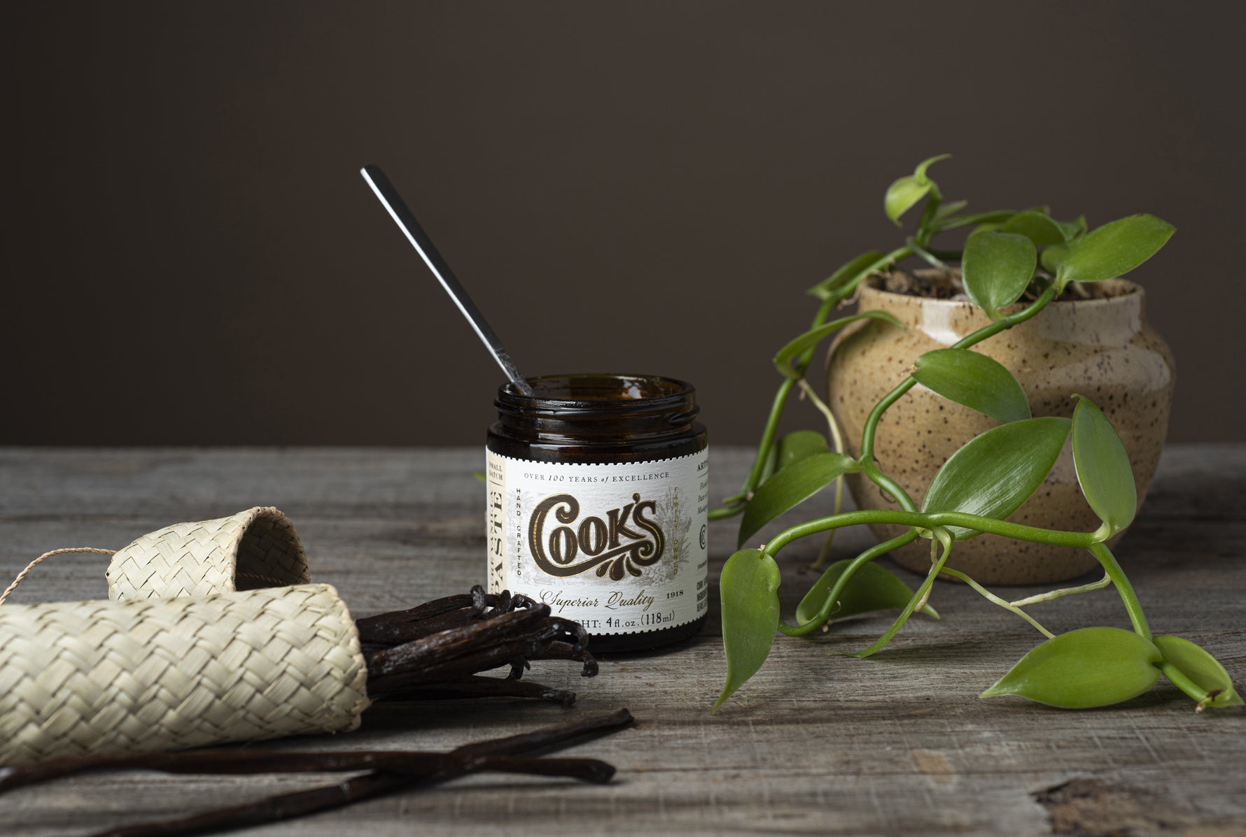 Pure Vanilla Bean Paste (Puree) | Cook Flavoring Company & Cooks Vanilla