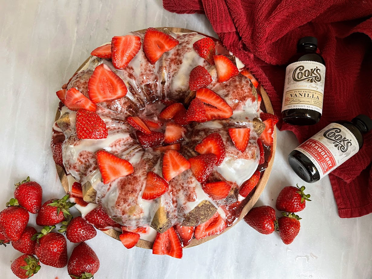 Pure Strawberry Extract | Cook Flavoring Company & Cooks Vanilla